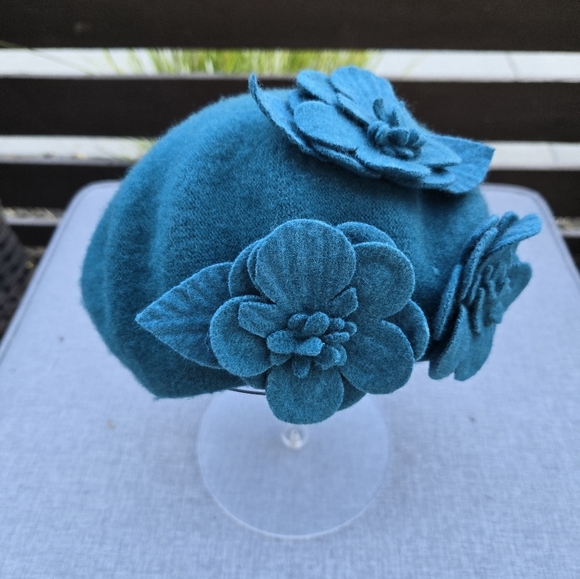 betmar | Accessories | Vintage Betmar New York Teal Green Wool Blend ...